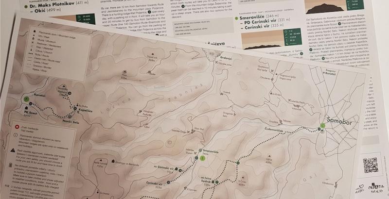 Objavljena turistička karta planinarskih ruta Samobora - HrTurizam